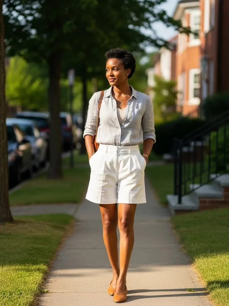21 Shorts Outfits for Black Women That Keep Things Cool and Cute