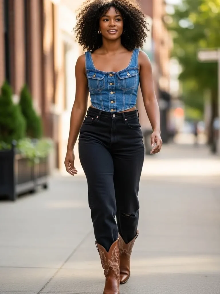 23 Cowgirl Outfits for Black Women That Channel Western Glam