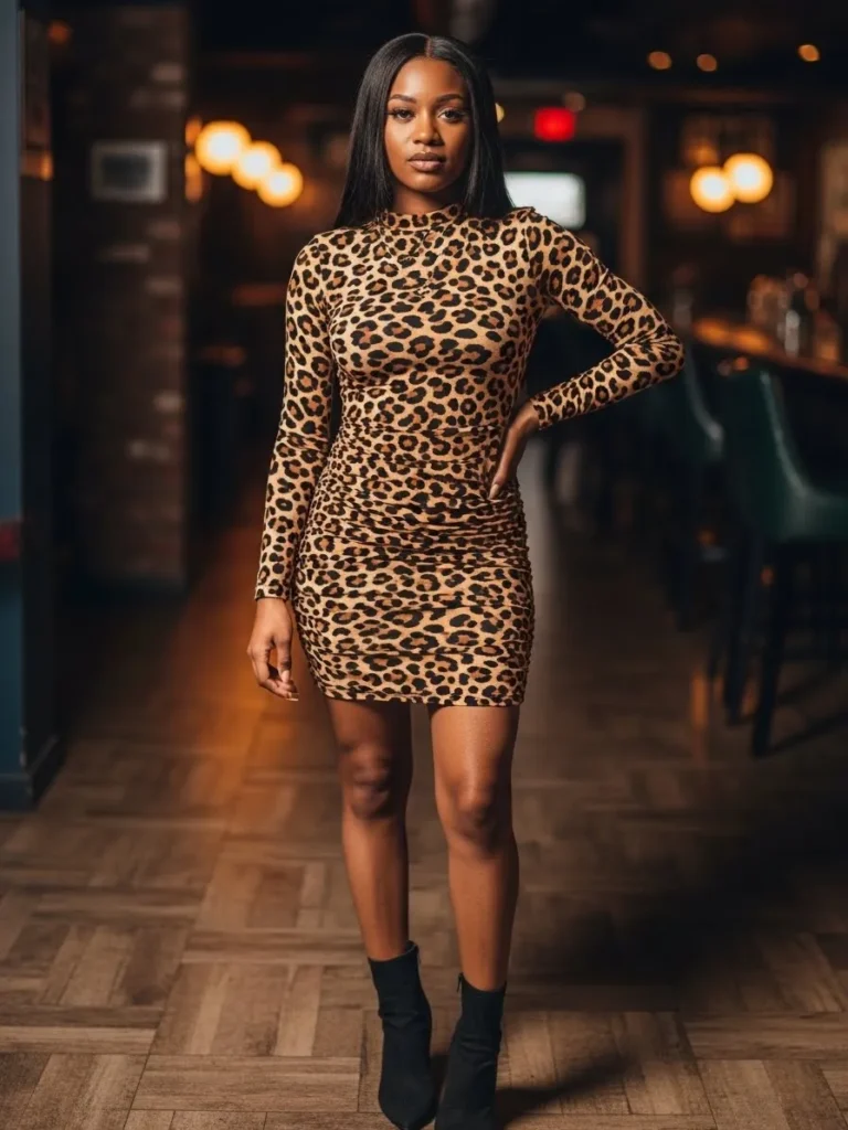 25 Cheetah Print Outfits for Black Women That Command Attention