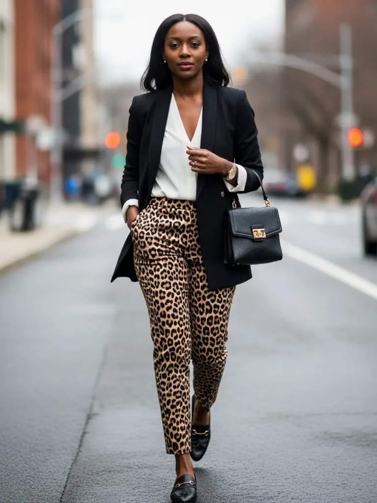 25 Cheetah Print Outfits for Black Women That Command Attention